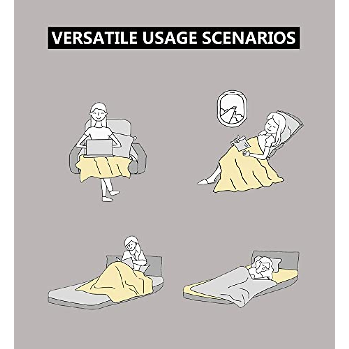 Blue Galaxy Throw Blanket for Couch Galaxy Space Blanket All Season Ultra Soft Lightweight Warm Flannel Plush Throw Fuzzy Blanket for Sofa Chair Travel (Blue,Throw(50"x60"))