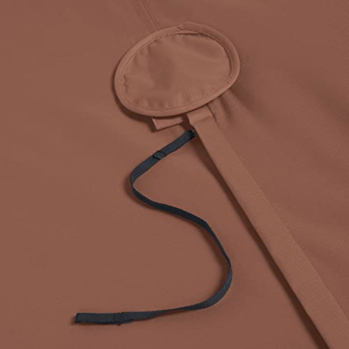 Duck Covers Ultimate Waterproof 108 Inch Rectangular/Oval Patio Table & Chair Set Cover with Umbrella Hole, Outdoor Table Cover