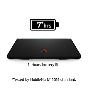 MSI GF63 Thin 9RCX -615 15.6" Gaming Laptop, Intel Core i5-9300H, NVIDIA GTX 1050Ti, 8GB, 512GB NVMe SSD, Win10