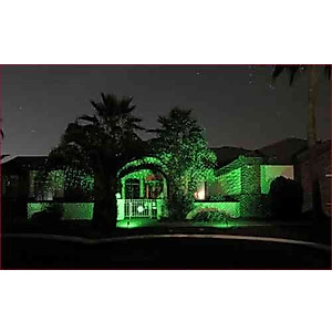 Sparkle Magic Green Commercial Grade Laser Light, Landscape Laser Lights, Christmas Laser Lights