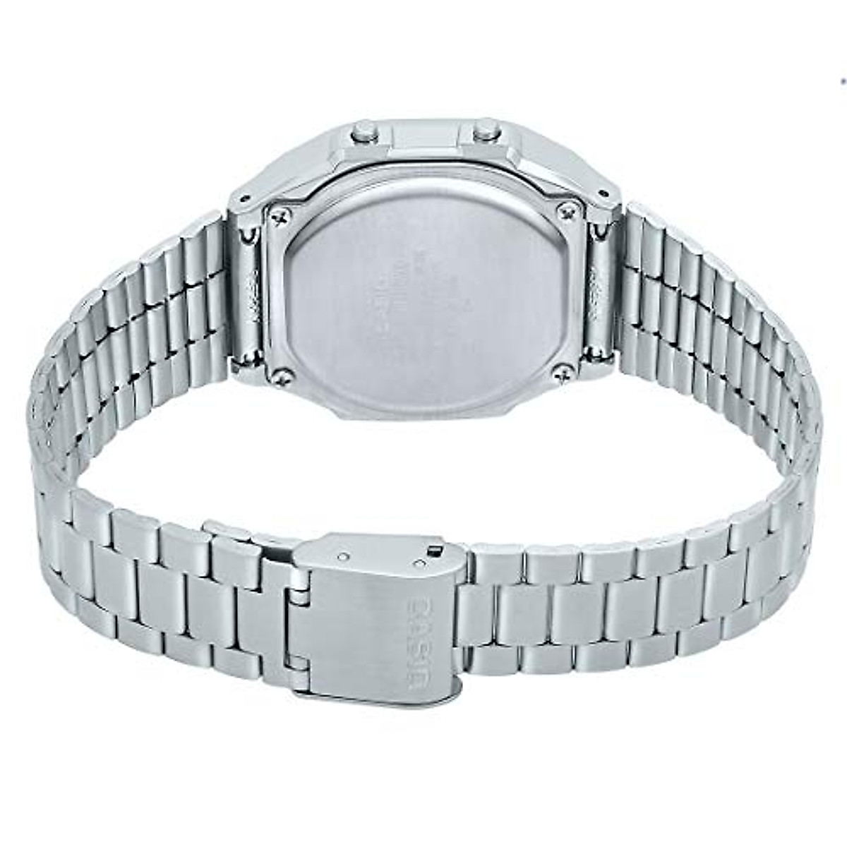 Casio A168WEM-7 Men's Youth Collection Mirror Dial Alarm Chronograph Illuminator Digital Watch