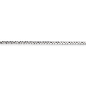 IceCarats 925 Sterling Silver 2mm Round Box Link Chain Necklace 20 inch