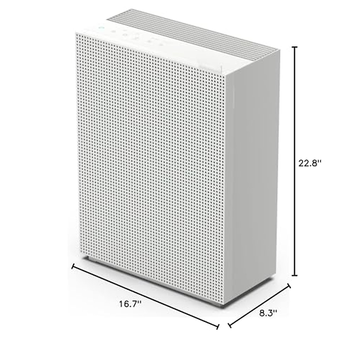 Coway Airmega 230 True HEPA Air Purifier with Air Quality Monitoring, Auto, and Filter Indicator, Dove White
