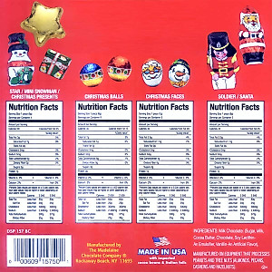 Madelaine Solid Premium Milk Chocolate Santa's Workshop Countdown Christmas Advent Calendar Filled With 24 Solid Premium Milk Chocolates, 6oz