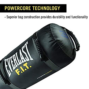 Everlast Power Core Fit Bag, 20 lb , Black/Yellow