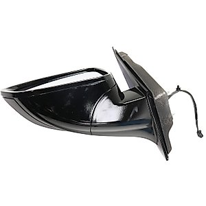 Kool Vue Driver Side Power Heated Mirror for Chrysler 200 2015-2017 Without Signal Light, Blind Spot Monitor, Memory, Puddle Lamp & Auto-Dimming Paintable