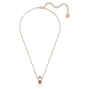 SWAROVSKI North pendant, Red, Rose gold-tone Finish