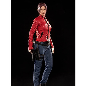 HiPlay 1/6 Scale Female Seamless Action Figure Set- Zombie Killer, Head+Costume+Accessory Full Set - 12 inch Super Flexible Figure Doll Set SET-021