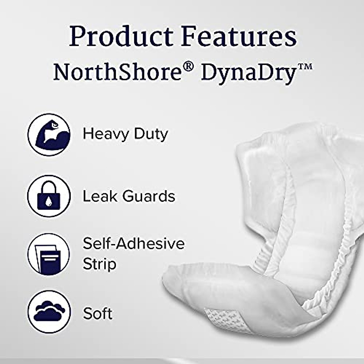 NorthShore DynaDry Supreme Liners, X-Large, Pack/28