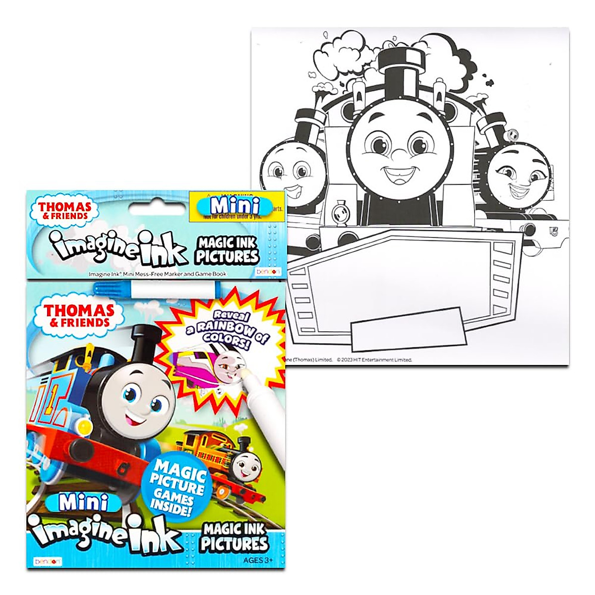 Thomas The Train Imagine Ink Book and Sticker Book Set