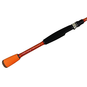 Carrot Stix Spinning Fishing Rod Wild Wild Orange Lite (6' 7" Light)