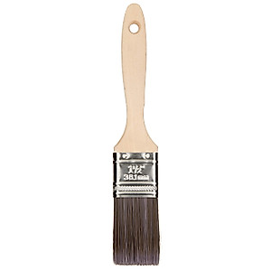 Amazon Basics 1-1/2" Flat Edge Master Pro Paint Brush, Brown