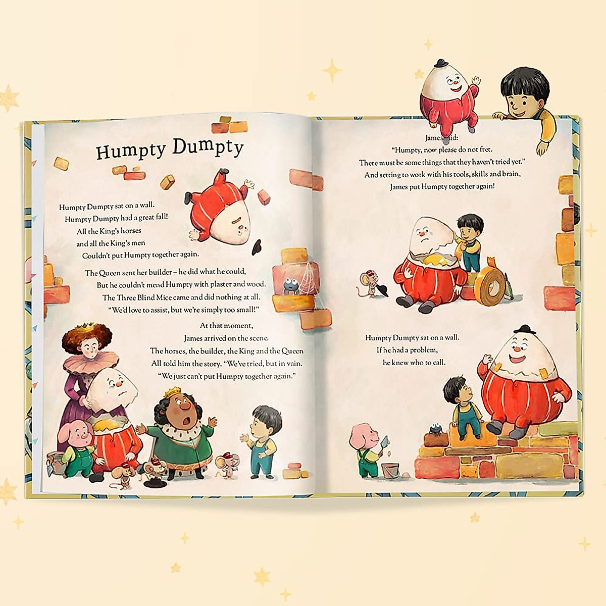 Your Treasury of Nursery Rhymes - A Personalized Book for Babies & Children - Wonderbly (Softcover)