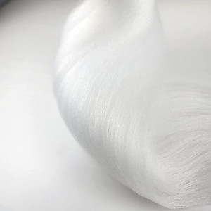 Leticia White Braiding Hair Pre stretched Kanekalon prestretched Braiding Hair Ez Braid Hypoallergenic Synthetic Box Braiding Hair Extensions 26 Inch