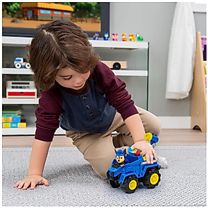 Paw Patrol, Dino Rescue Chase’s Deluxe Rev Up Vehicle with Mystery Dinosaur Figure