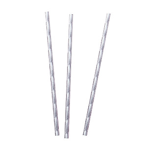 Ginger Ray Iridescent Foiled Party Paper Straws x 25 - Pastel Perfection