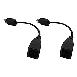 2 Pack AC Power Supply Socket Converter Adapter Cord Cable for Xbox 360 to Xbox ONE