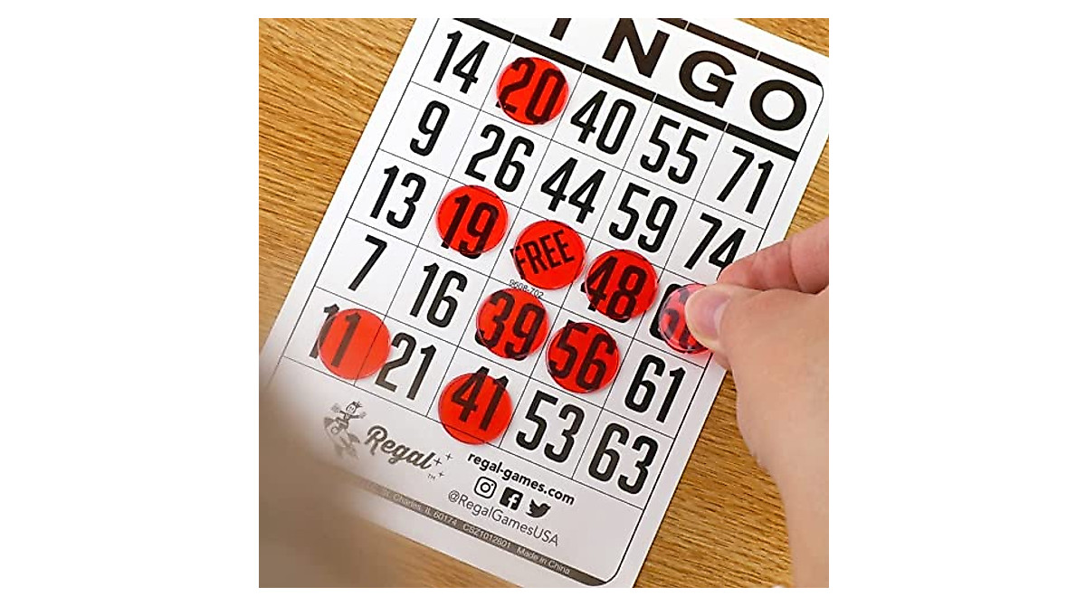 Classic Bingo Cards - 50 Durable, Reusable Cards for Fun & Games