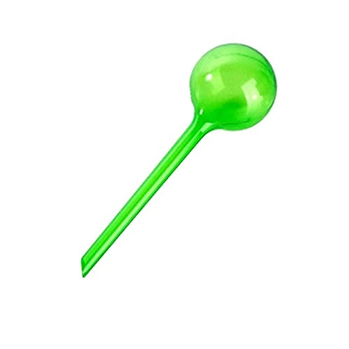 Warmshine 6 Pcs Garden Watering Globes Automatic Watering Globes Plant Self Watering Bulb Waterer Automatic Watering System,13cmx5cm/5.12inchx1.97inch (White&Green)