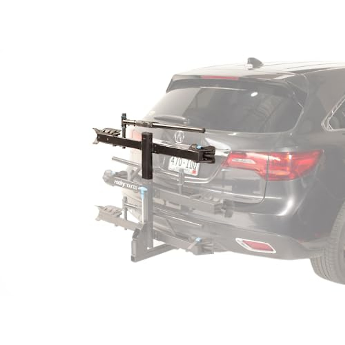 RockyMounts MonoRail Add-On for 2" platform hitch bike rack. Fits kid's/BMX bikes with 20" wheels up to 48" long bikes with 29" wheels and fat bike