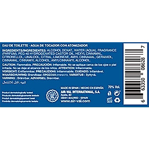 Marvel Captain America, Fragrance, for Men, 3.4oz, 100ml, Eau de Toilette, EDT, Cologne, Spray, Made in Spain, By Air Val International