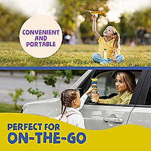 MONEE Sippy Cup Cap 2.0. | Convert Store Bottles to Toddler Cups Instantly | Screw-on Cap for Instant 360 cups for Toddlers, Toddler Sippy Cups or Kids Sippy Cups.