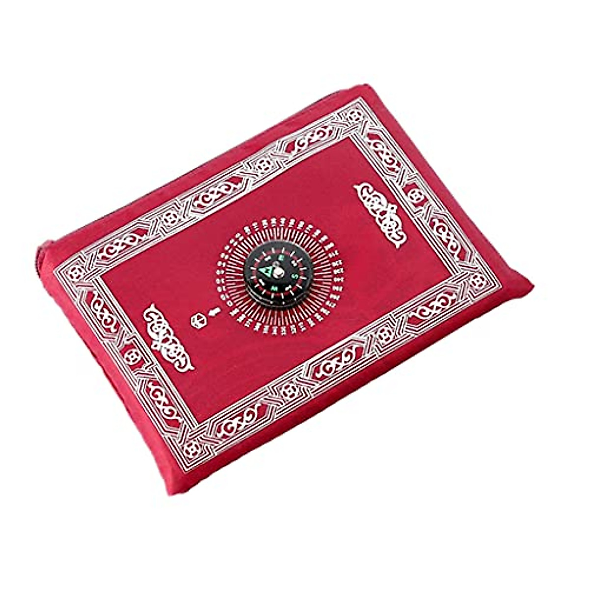 Anlising 2 Pieces Portable Travel Prayer Mat with Compass, Waterproof Polyester Prayer Rug, Muslim Travel Prayer Mat, for Ramadan Gifts (60cm×100cm)