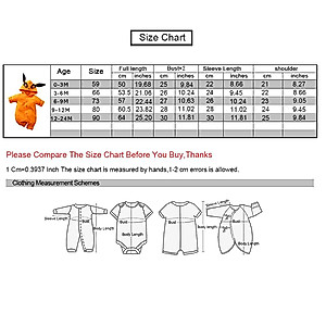 RELABTABY Cute Baby Boy Girl Romper Newborn Anime Onesie Toddler Halloween Cosplay Jumpsuit Outfit Clothes