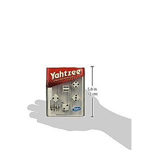 Hasbro Gaming Yahtzee Dice Game | Fast-Playing Board Games for Families | Strategy Games for Kids & Adults | Christmas Stocking Stuffers | 2+ Players | Ages 8+