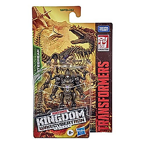 Transformers Toys Generations War for Cybertron: Kingdom Core Class WFC-K3 Vertebreak Action Figure - Kids Ages 8 and Up, 3.5-inch