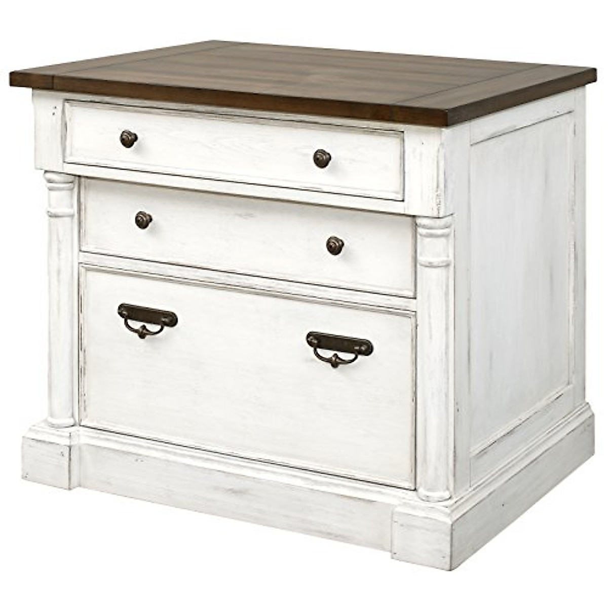 Martin Furniture Durham Lateral File, White