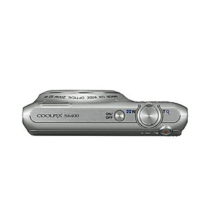 Nikon COOLPIX S6400 16 MP Digital Camera with 12x Optical Zoom and 3-inch LCD (Silver) (OLD MODEL)