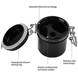 Eyelash Glue Storage Jar, Sealed Storage Container Cylinder for Eyelash Extension Glue, Anti Drying Condensation Glue Storage