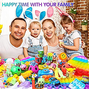 350 PCS Party Favors Toys for Kids, Easter Basket Stuffers, Fidget Toys Pack, Treasure Box toys for Classroom, Stocking Stuffers, Carnival Prizes, Goodie Bag Stuffers, Birthday Gift Bulk Toys for Boys and Girls