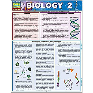 Biology 2 QuickStudy Laminated Reference Guide (QuickStudy Academic)