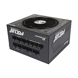 Seasonic FOCUS PX-750 | 750W | 80+ Platinum | Full Modular | ATX Form Factor | Low Noise | Premium Japanese Capacitor | 10 Year Warranty | Nvidia RTX 30/40 Super & AMD GPU Compatible (Ref. SSR-750PX)