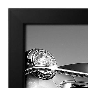 Americanflat 18x24 Poster Frame in Black - Composite Wood with Polished Plexiglass - Horizontal and Vertical Formats for Wall with Included Hanging Hardware