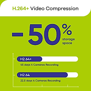 SANNCE Wired Security Camera System, 8CH CCTV DVR with 1TB Hard Drive and 8Pcs Outdoor Surveillance Cameras, Support 100ft Night Vision, Waterproof, Remote Access, Motion Alert, for 24/7 Recording