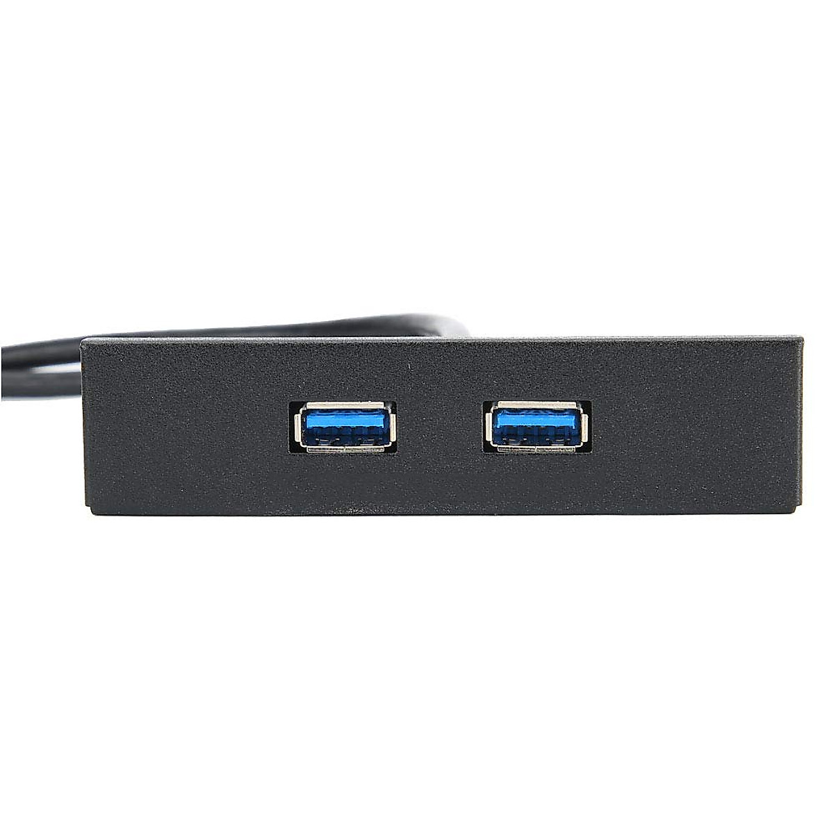 Gojiny USB Front Panel 3.5 inch USB 3.0 Floppy Front Panel 19 Pin to 2 Interface USB3.0 HUB
