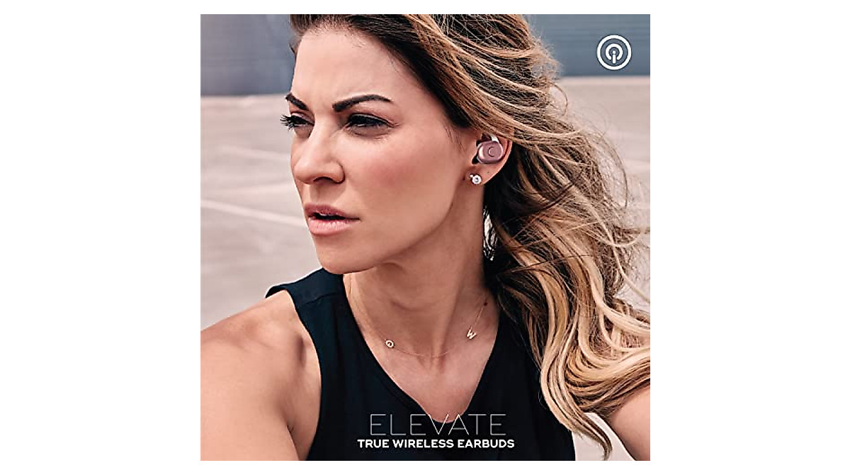 iWorld Elevate Wireless Earbuds Rose Gold – Universal Bluetooth Headphones