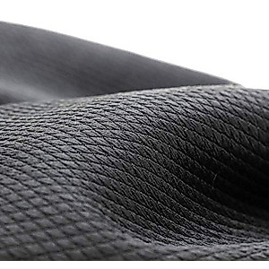 The Rag Company - Diamond Weave Glass & Window - Detailing Towels to Polish Mirrors & Chrome, Snakeskin Like Texture, Lint-Free, Streak-Free, 280gsm, 16in. x 16in, Black (5-Pack)