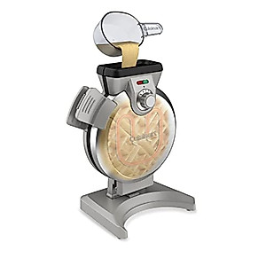Mini Belgian Waffle Maker by Cuisinart, Vertical Mini Waffle Iron, Silver