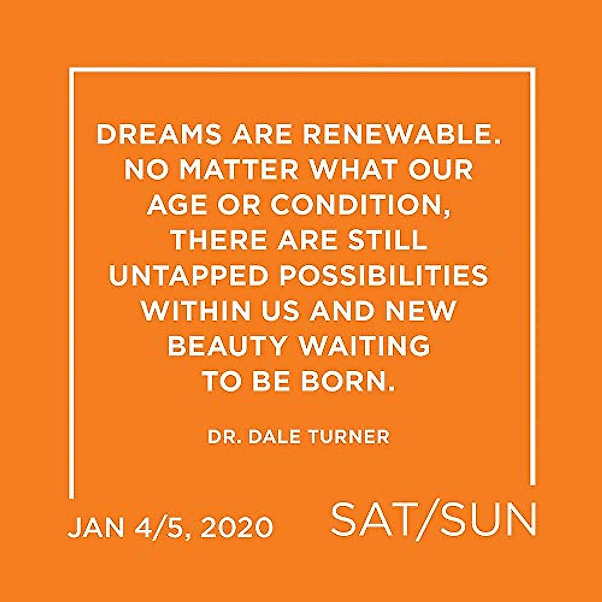 2020 Inspire Daily Desktop Calendar