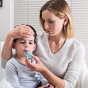 Kinsa Smart,Fever, Digital Medical Baby, Kid and Adult Termometro - Accurate, Fast, FDA Cleared Thermometer for Oral, Armpit or Rectal Temperature Reading - QuickCare