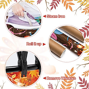 Moukeren 7 x 5 ft Fall Pumpkin Gender Reveal Backdrop He or She What Will Our Little Pumpkin Be Photography Background Party Supplies Thanksgiving Baby Shower Decoration Banner Photo Booth Props