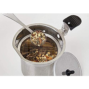 Electric Tea Maker With Variable-Temperature Settings and Keep-Warm Feature