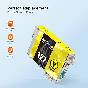 E-Z Ink (TM) Remanufactured Ink Cartridge Replacement for Epson 127 T127 to use with NX530 625 WF-3520 WF-3530 WF-3540 WF-7010 WF-7510 7520 545 645 (2 Cyan, 2 Magenta, 2 Yellow) 6 Pack