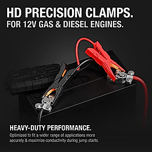 NOCO GBC003 Boost HD Precision Battery Clamps for GB20, GB40, GB50, and GBX45 UltraSafe Lithium Jump Starters