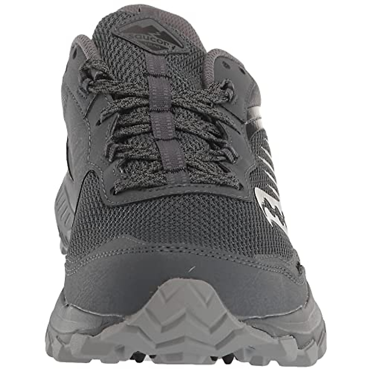Saucony mens Excursion Tr15 Trail Running Shoe, Shadow/Black, 10 US