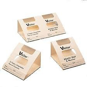 Victor Roach & Insect Traps & Monitor - 30 Units (60 Traps)